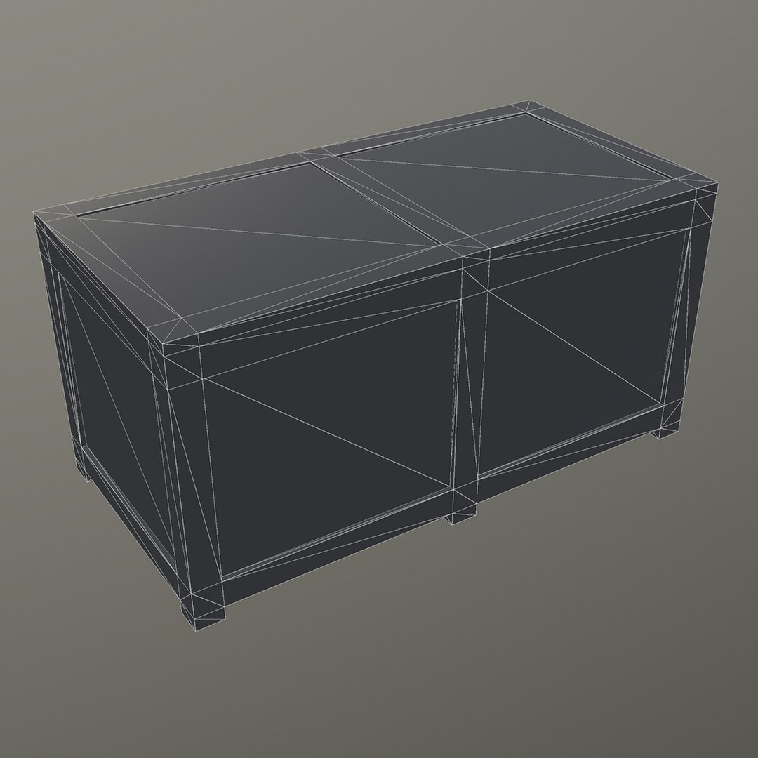 3D Outdoor Storage Box Pbr Model - TurboSquid 1382664