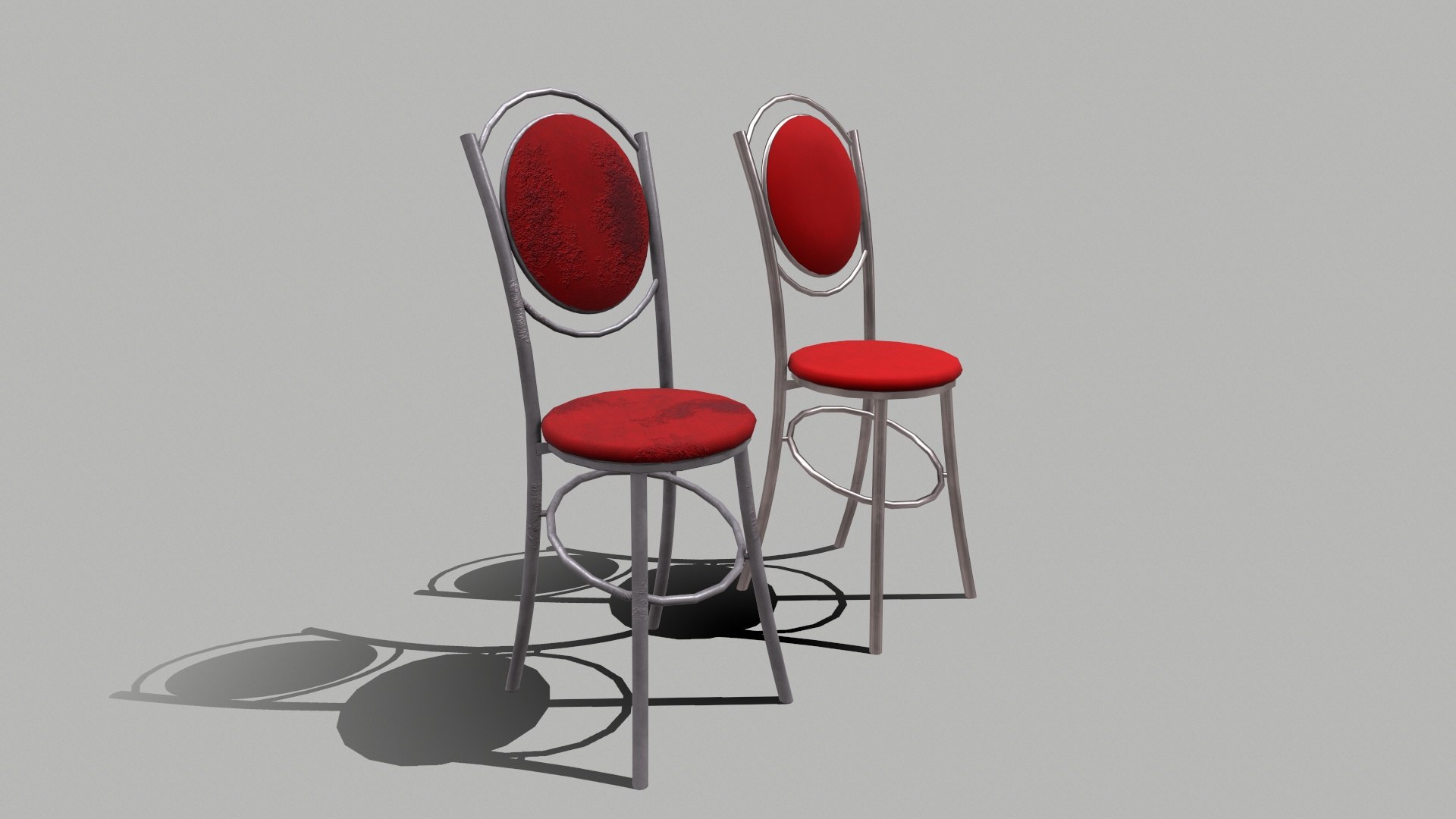 3D Model Chair Low Poly - TurboSquid 2251664