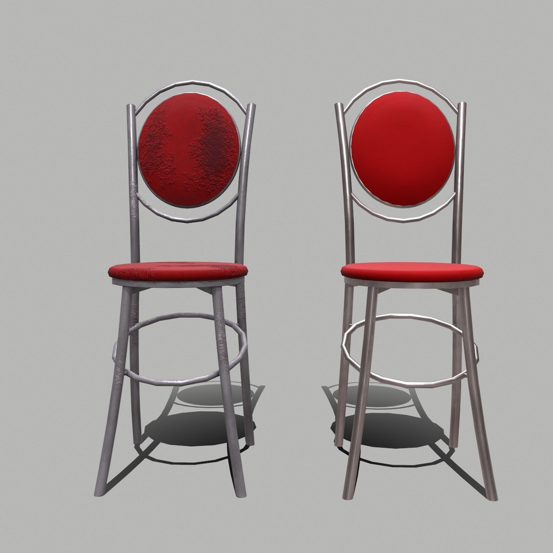 3D Model Chair Low Poly - TurboSquid 2251664