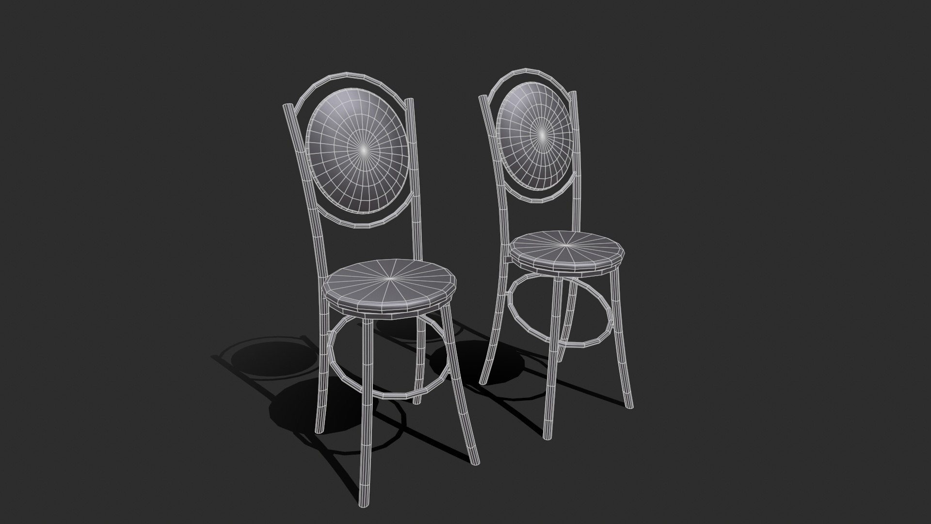 3D Model Chair Low Poly - TurboSquid 2251664