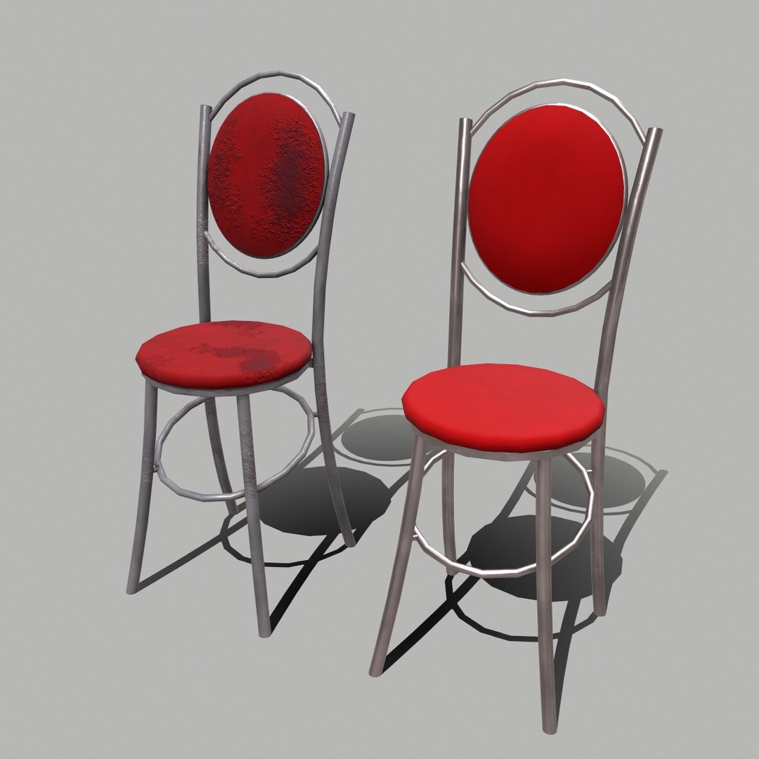 3D Model Chair Low Poly - TurboSquid 2251664