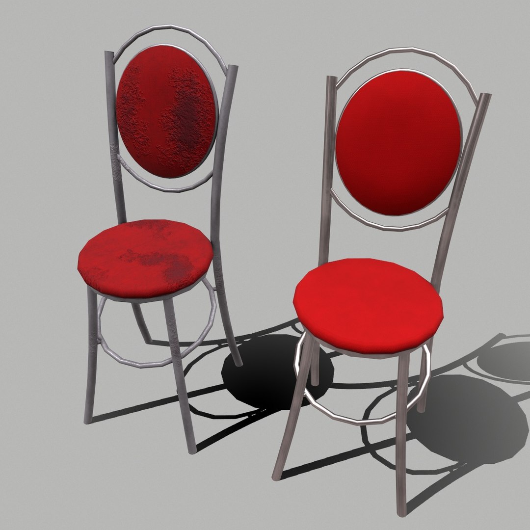 3D Model Chair Low Poly - TurboSquid 2251664