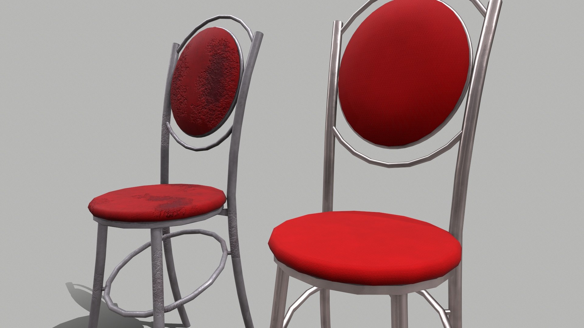 3D Model Chair Low Poly - TurboSquid 2251664