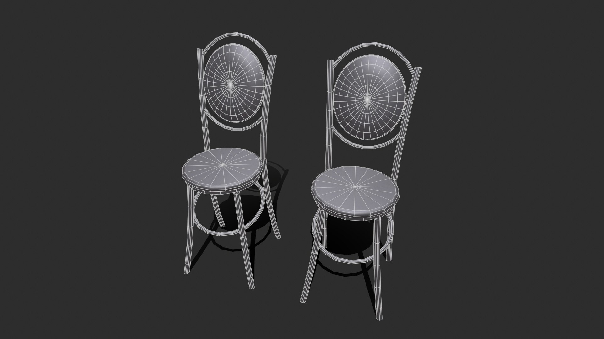 3D Model Chair Low Poly - TurboSquid 2251664