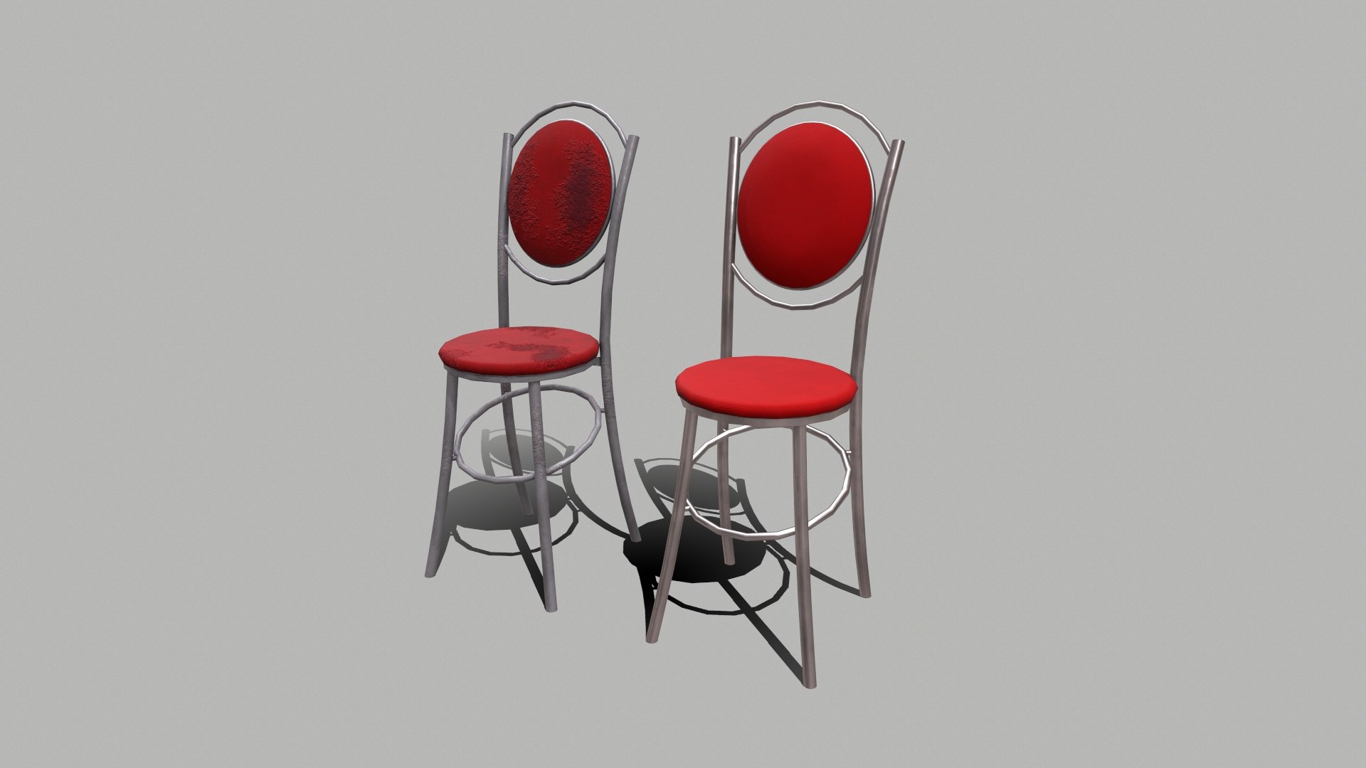 3D Model Chair Low Poly - TurboSquid 2251664