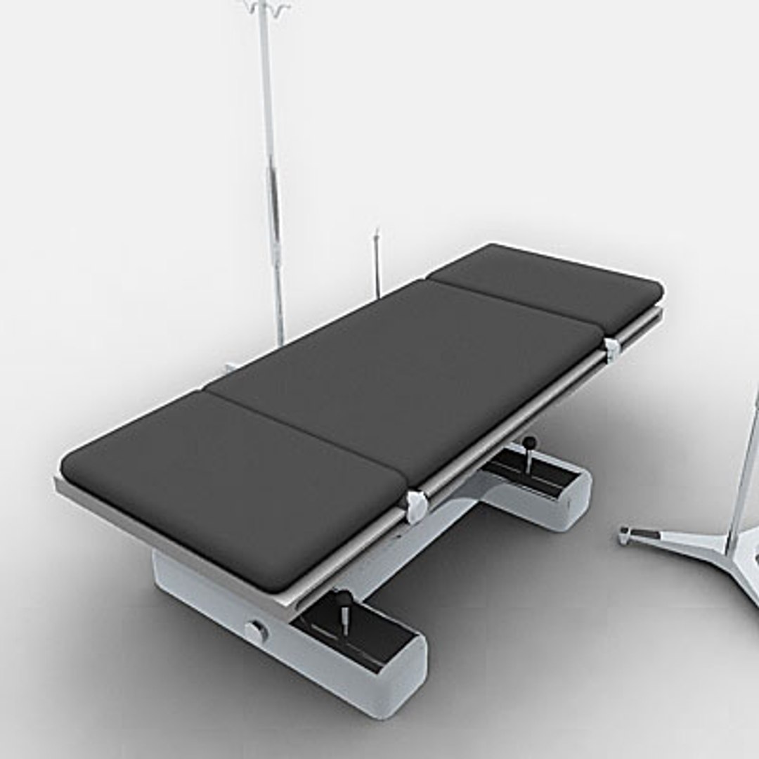 bed surgery 3d model