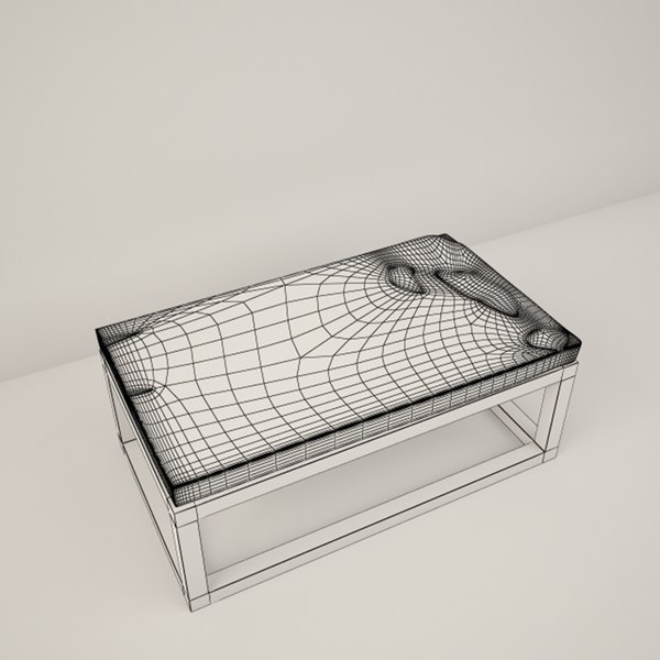 3D teak coffee table model - TurboSquid 1216774