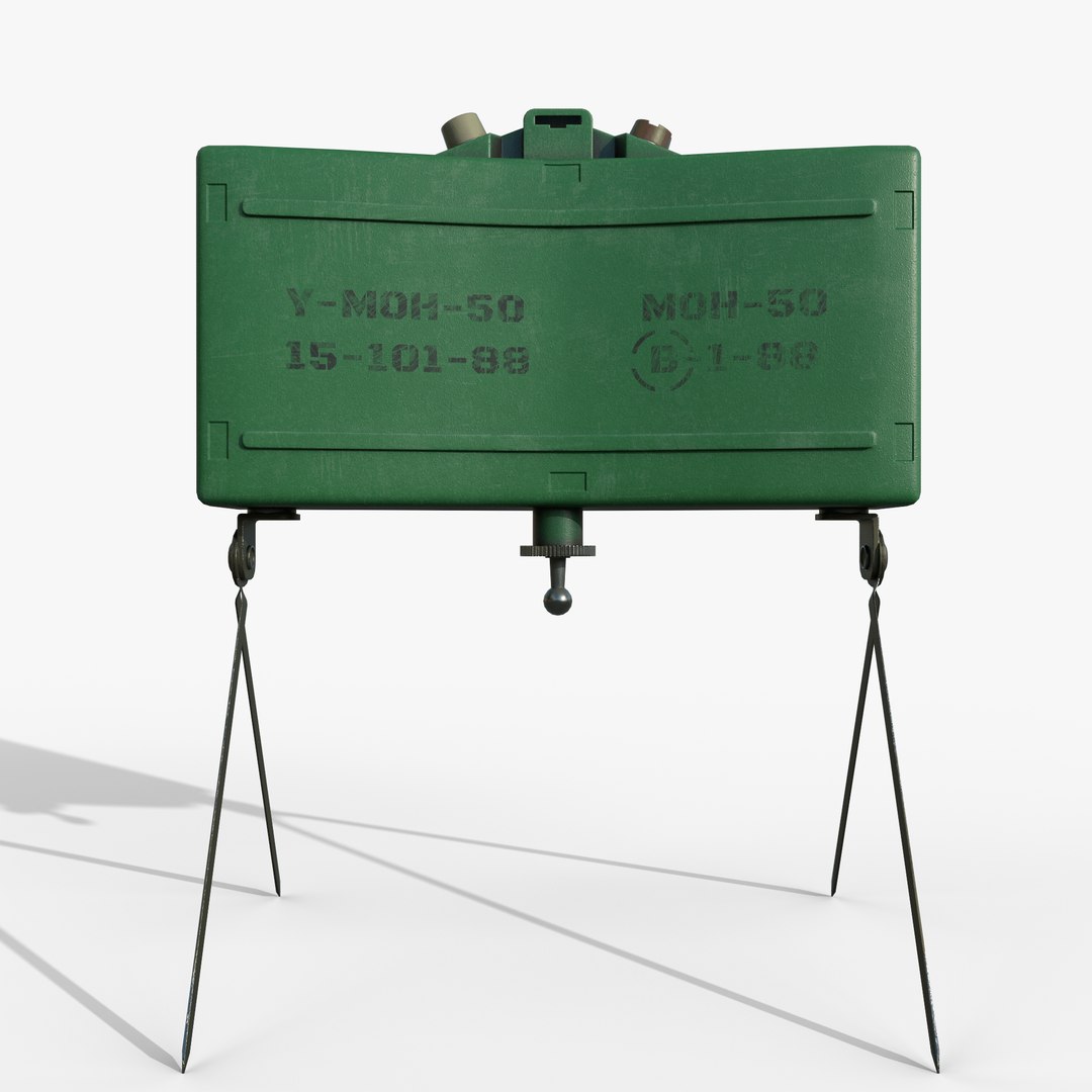 Mine MON-50 Model - TurboSquid 2211960