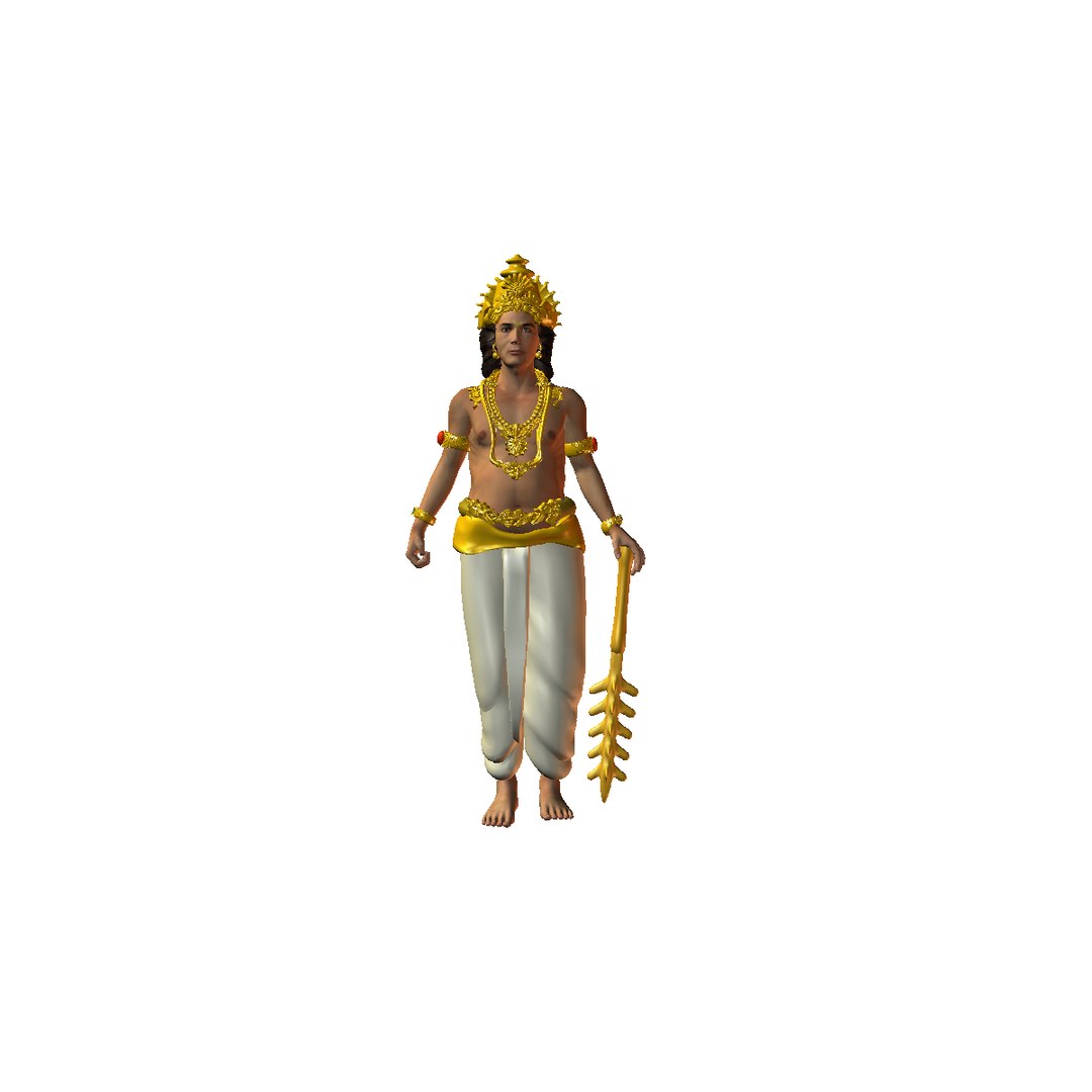 Devendran Indian God 3D Model - TurboSquid 1257343
