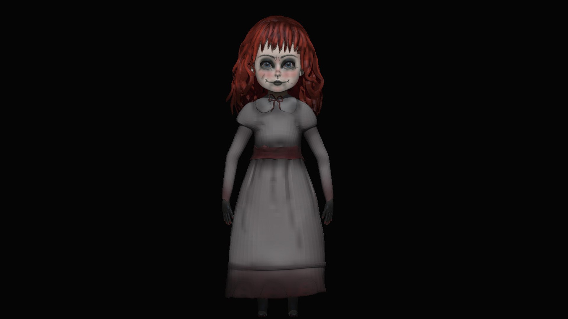 3D Scary Doll 3D Model - TurboSquid 1749626