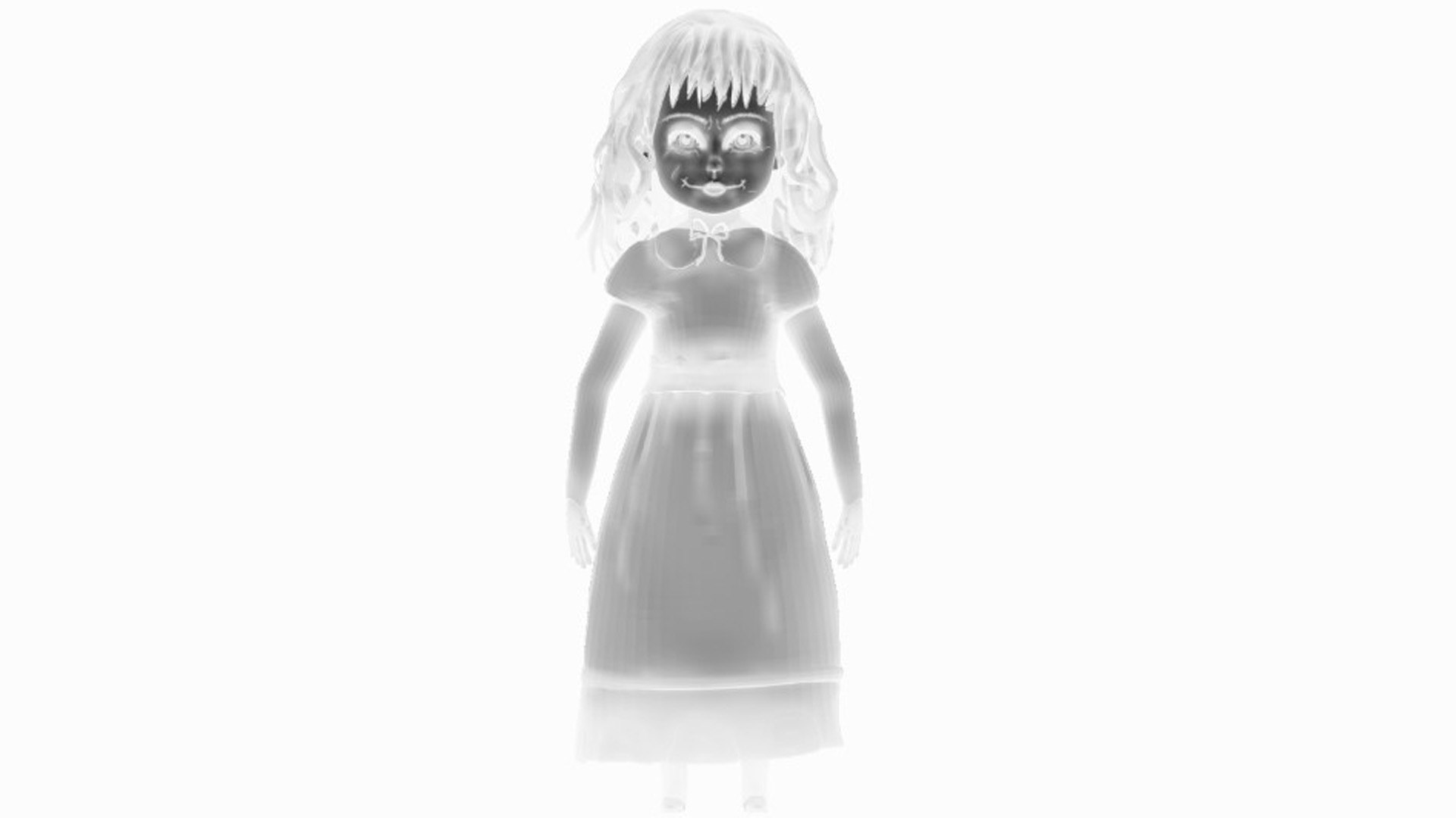 3D Scary Doll 3D Model - TurboSquid 1749626