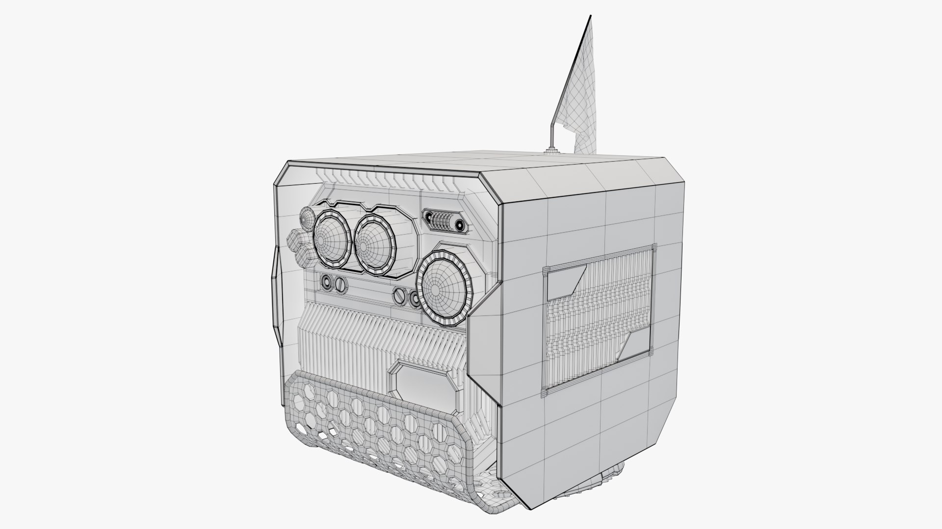 Little Cube Drone 3D model - TurboSquid 1747595