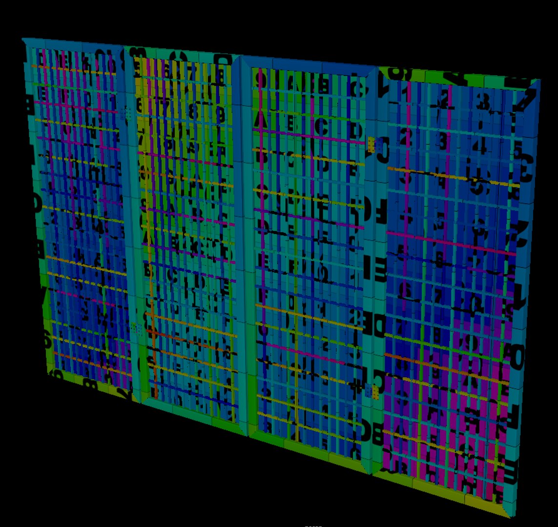 Folding Privacy Screen 3D Model - TurboSquid 1543126