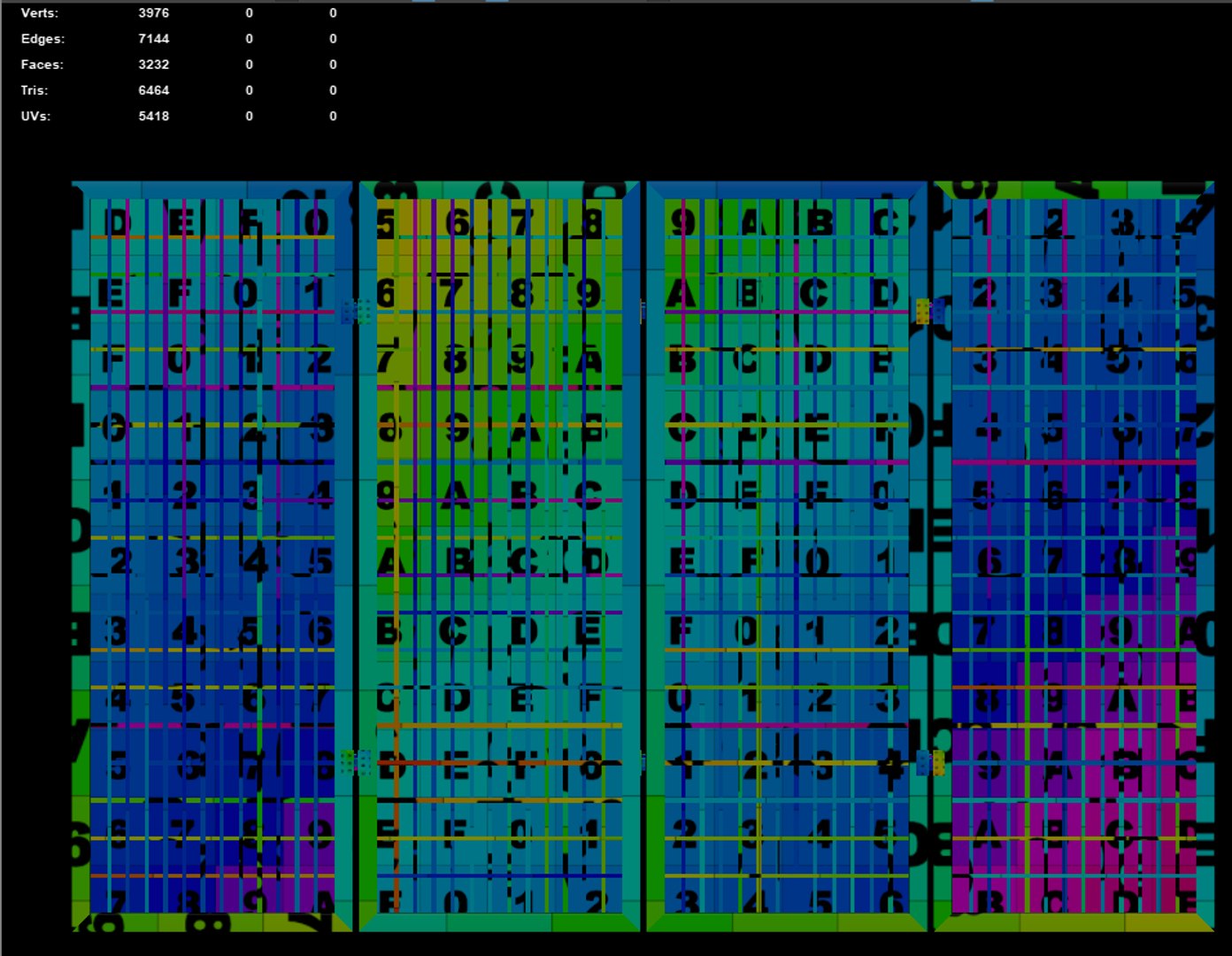 Folding Privacy Screen 3D Model - TurboSquid 1543126