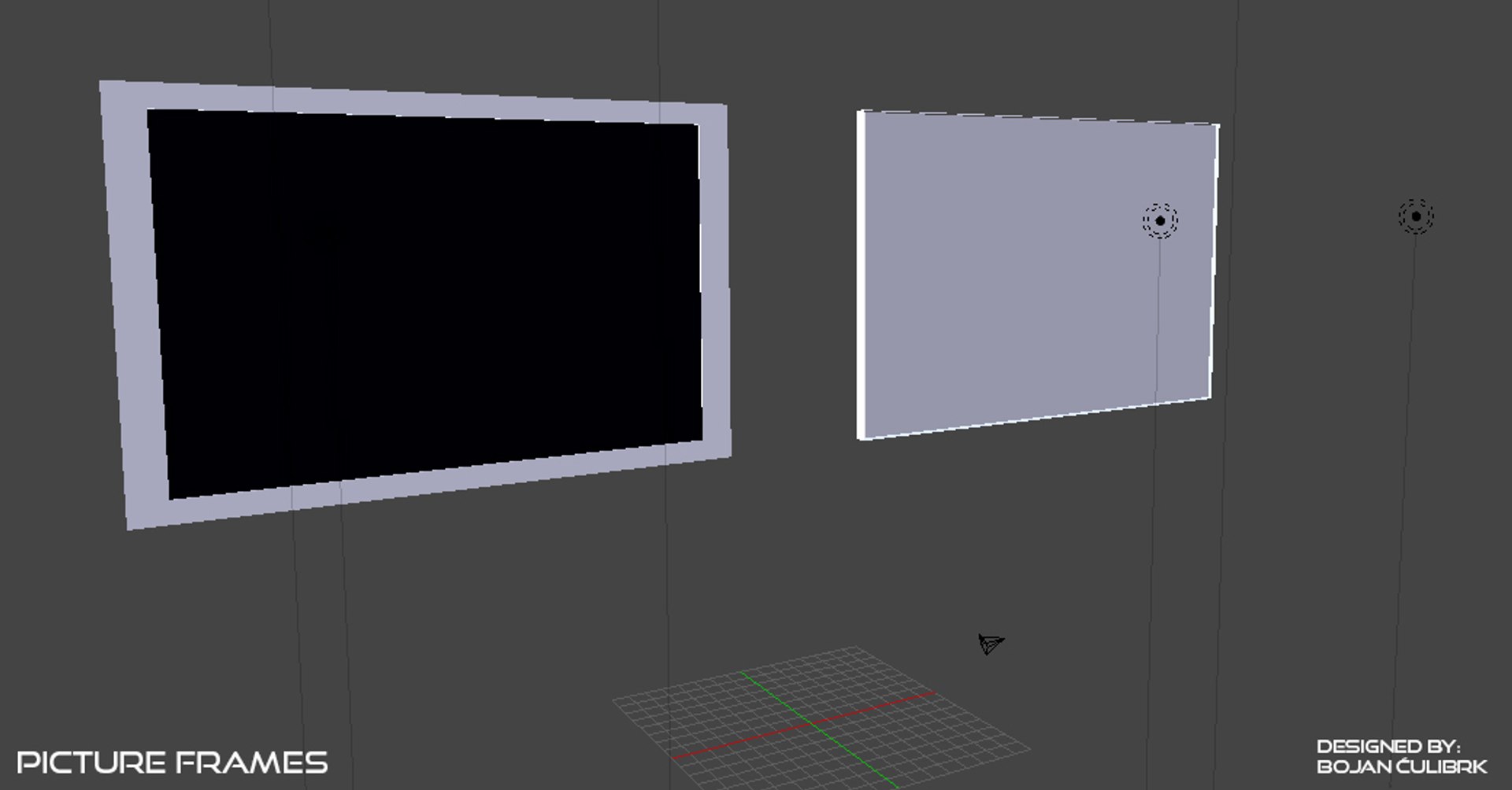 Picture Frames 3d Obj