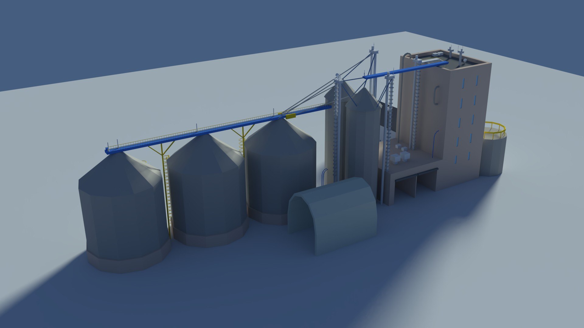 3D Feed Plant - TurboSquid 1157730