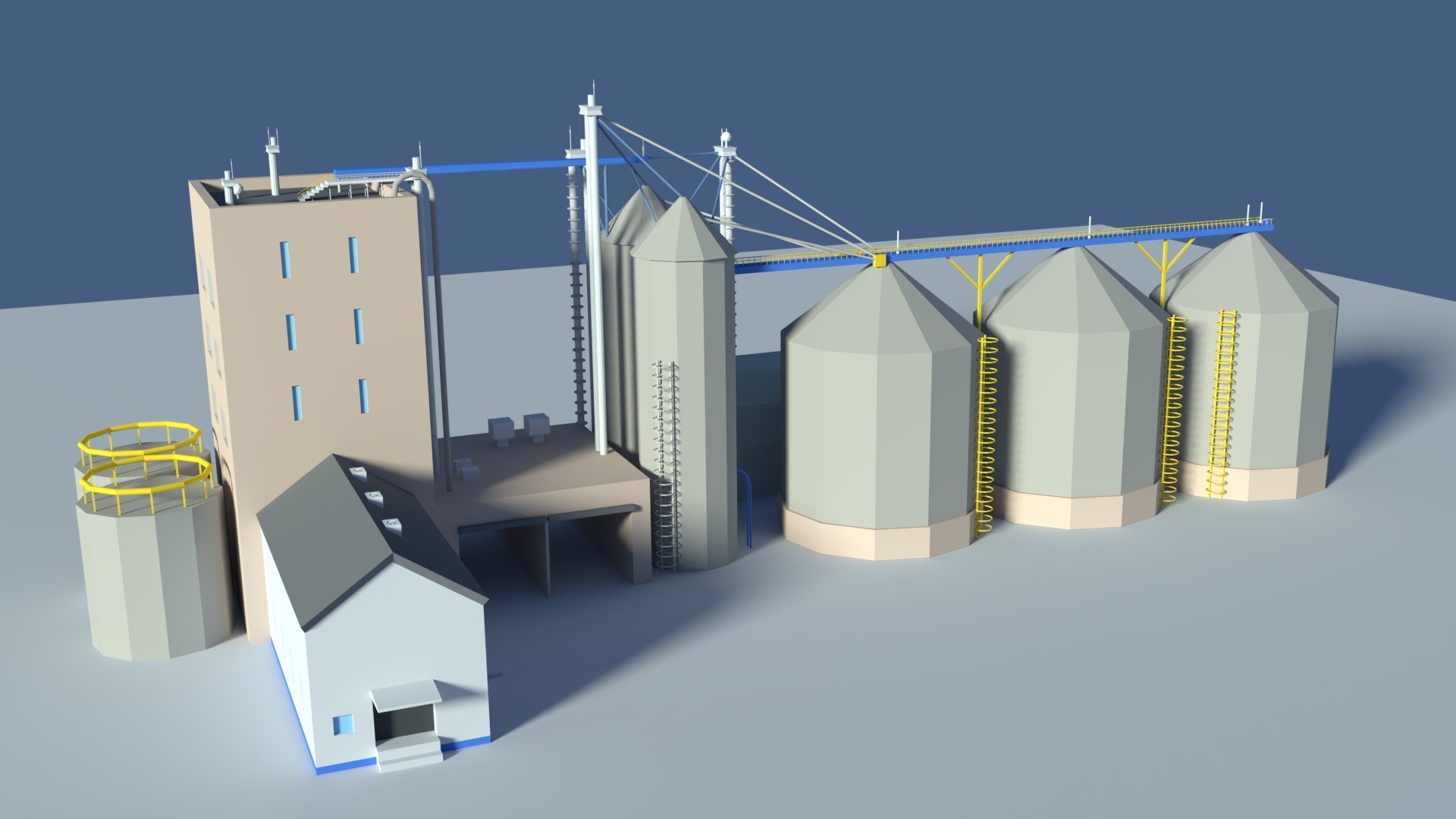 3D Feed Plant - TurboSquid 1157730