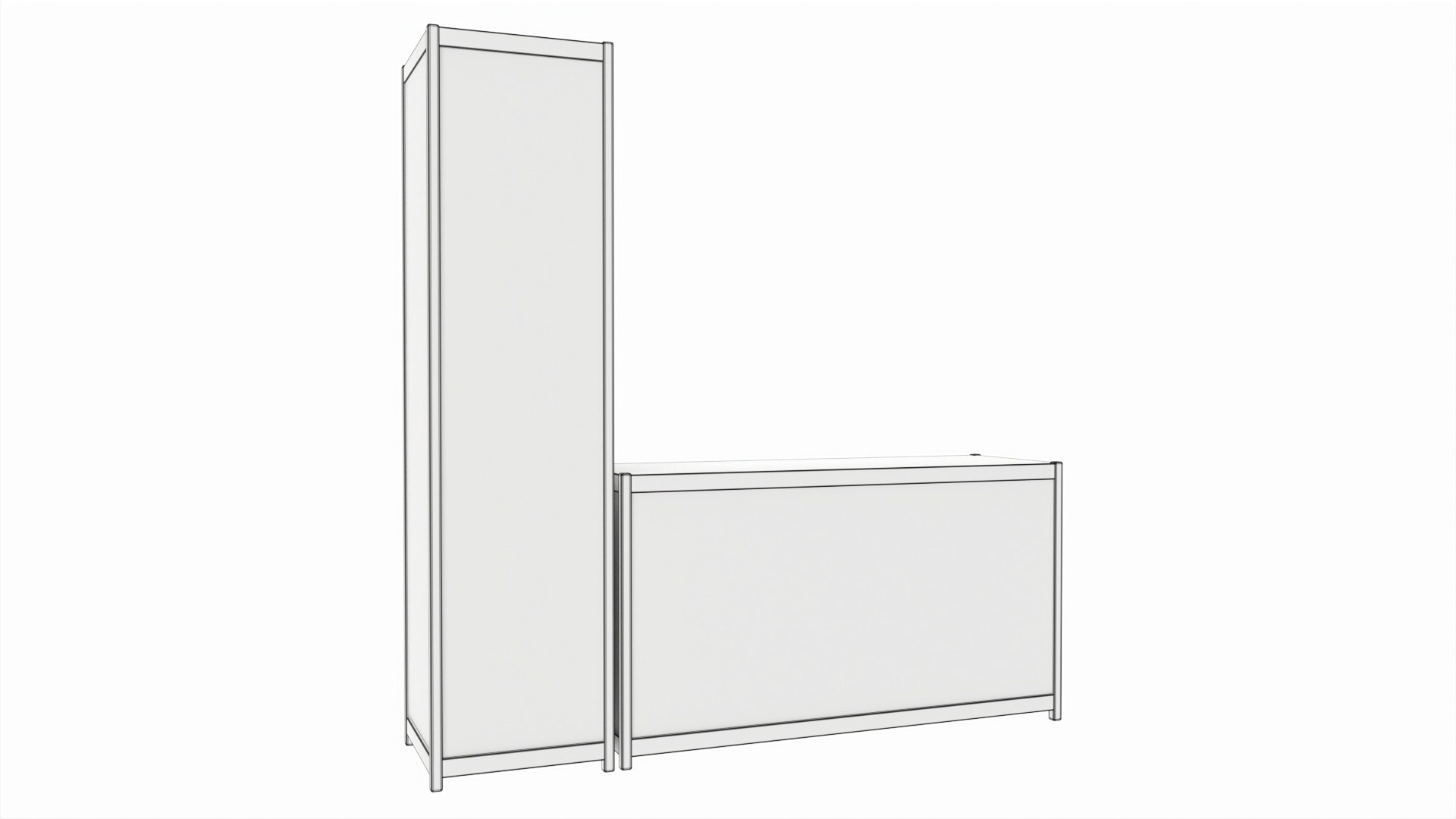 3D Model Store Glass Display Tower Case - TurboSquid 2188225