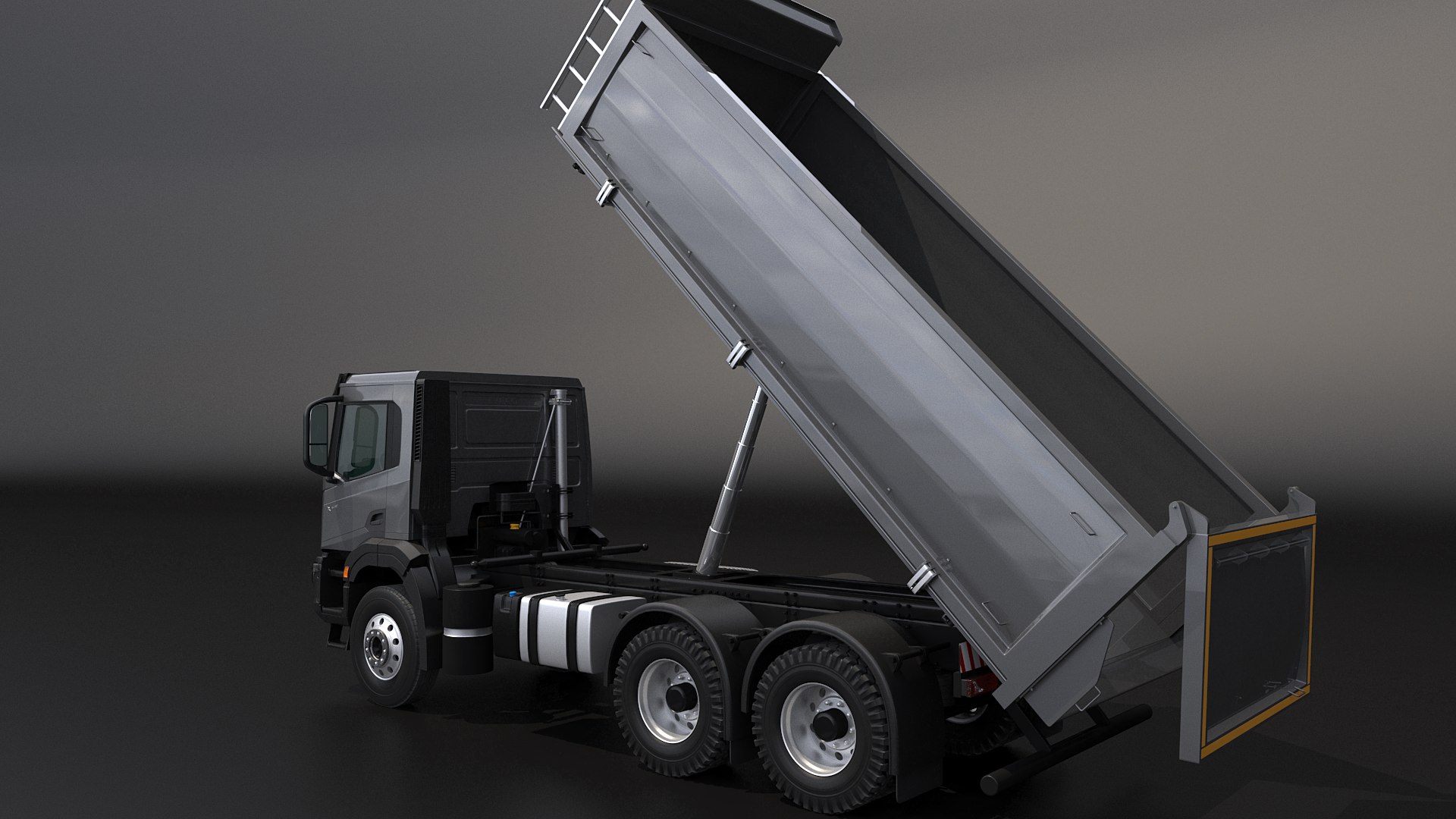 Iveco X-Way 4x4 Tipper Model - TurboSquid 1797103