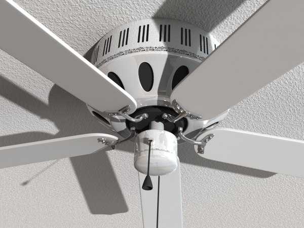 3d ceiling fan model