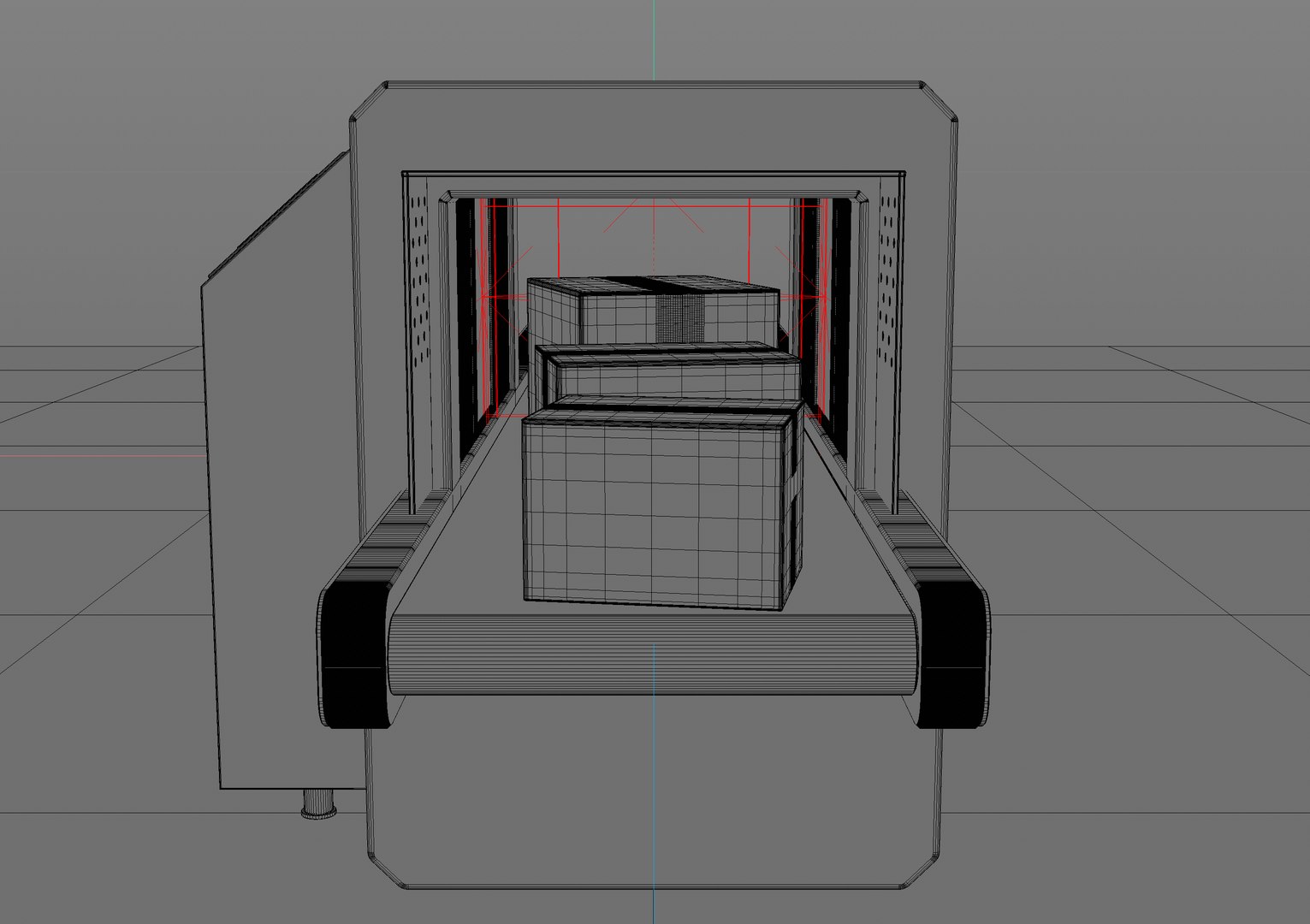 3D Model Customs Cargo Machine - TurboSquid 1626012