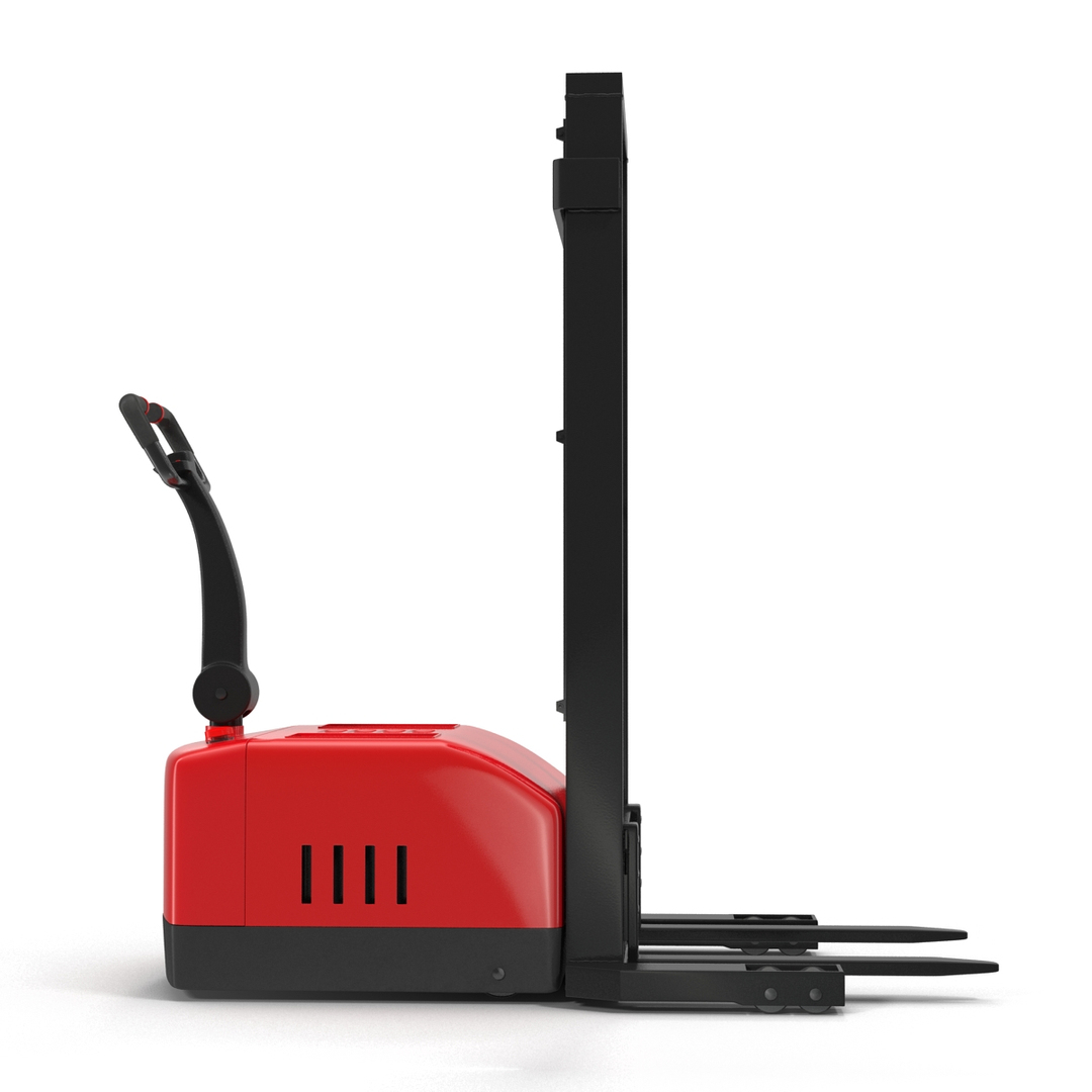 Electric Walkie Stacker Rigged Max