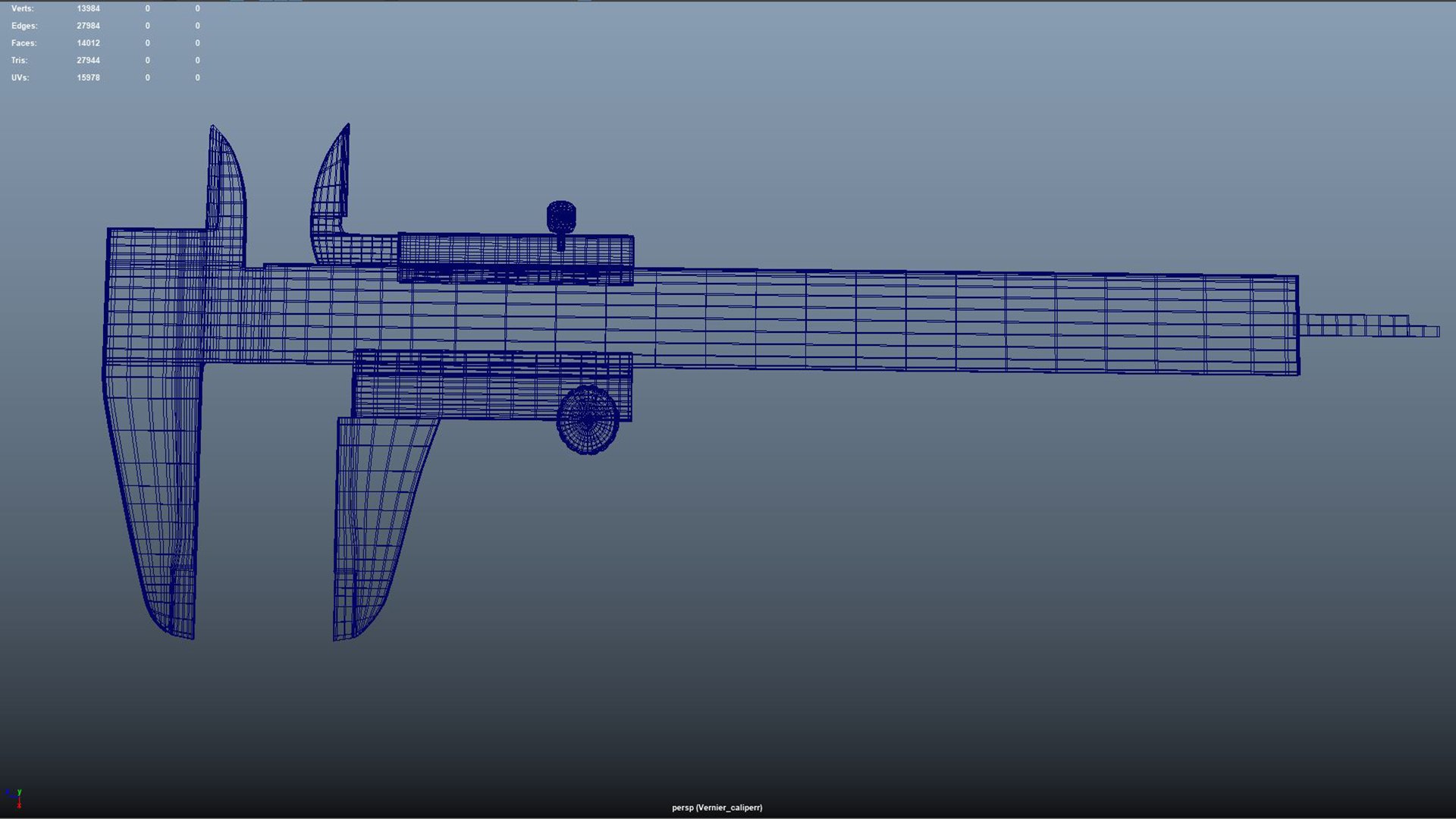 Vernier Caliper 3D - TurboSquid 2327271
