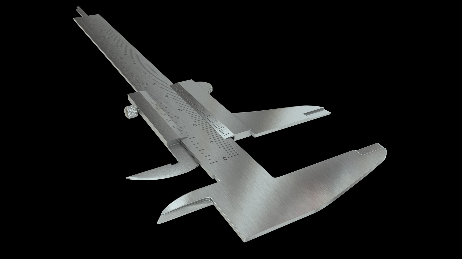 Vernier Caliper 3D - TurboSquid 2327271