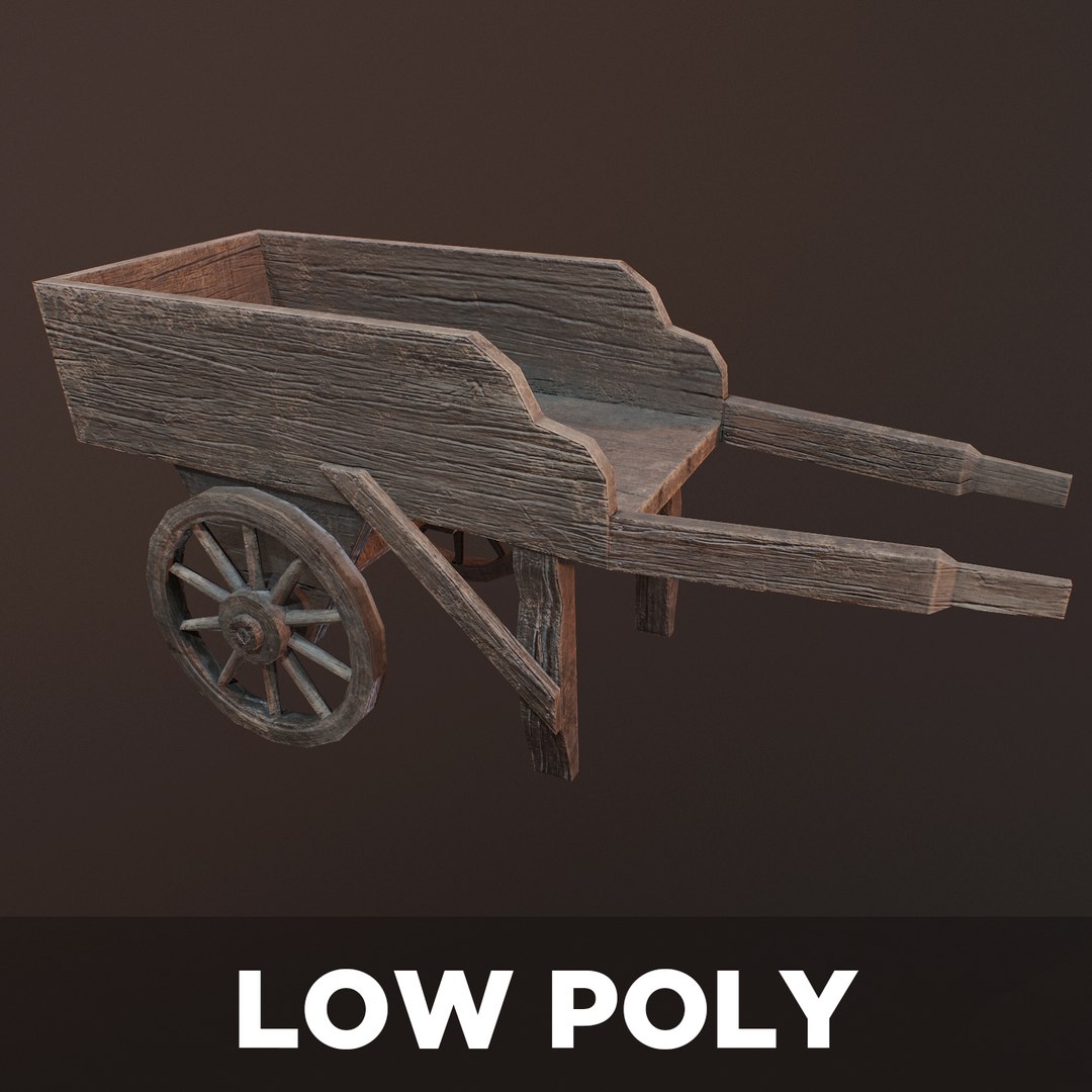 Wheelbarrow Games - Polys 3D Model - TurboSquid 1416765