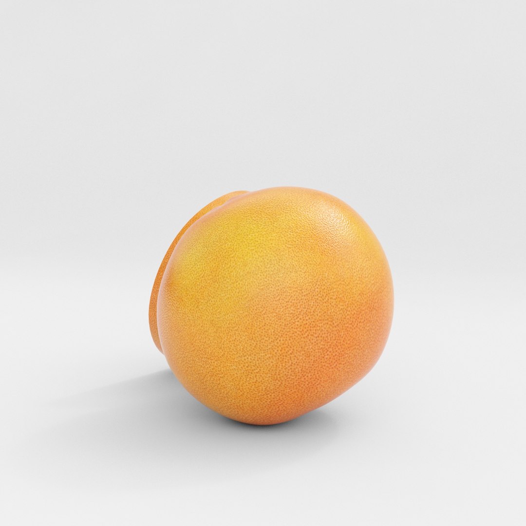 3D Grapefruit Fruit Model - TurboSquid 1552929