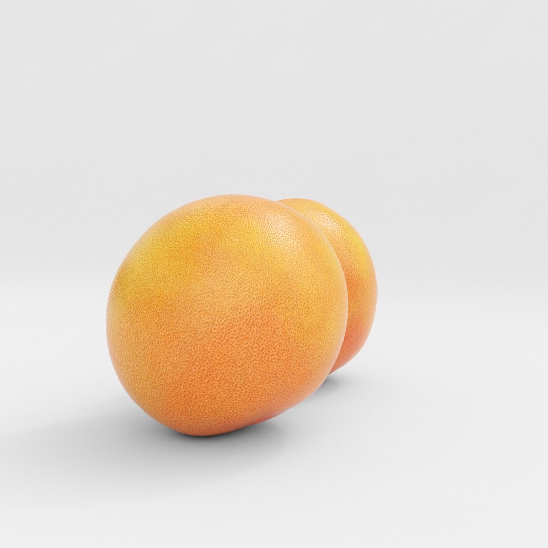 3D Grapefruit Fruit Model - TurboSquid 1552929