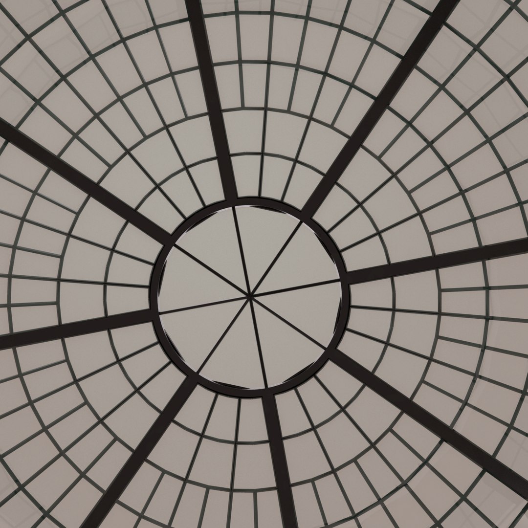 3D Glass Dome Model - TurboSquid 1589625