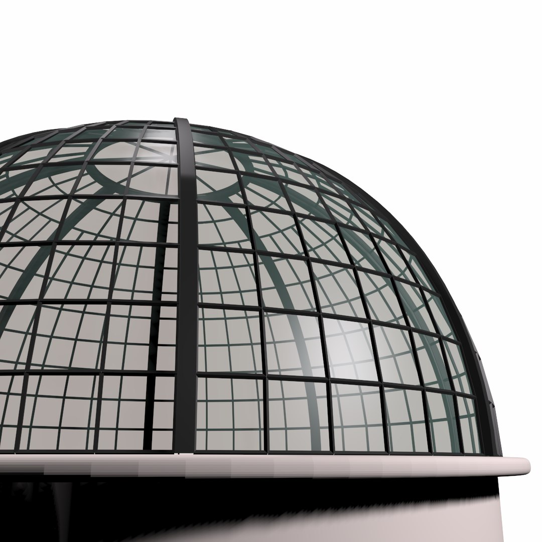 3D Glass Dome Model - TurboSquid 1589625