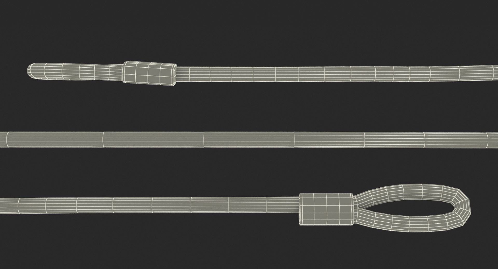 Steel Wire Rope 3m 3D Model - TurboSquid 1283448