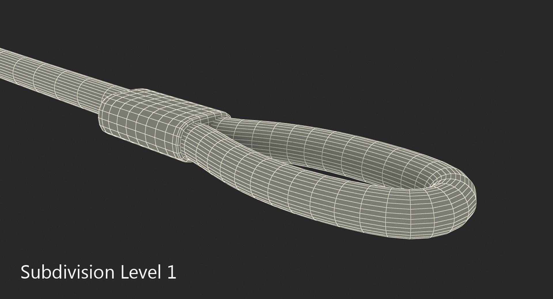Steel Wire Rope 3m 3D Model - TurboSquid 1283448
