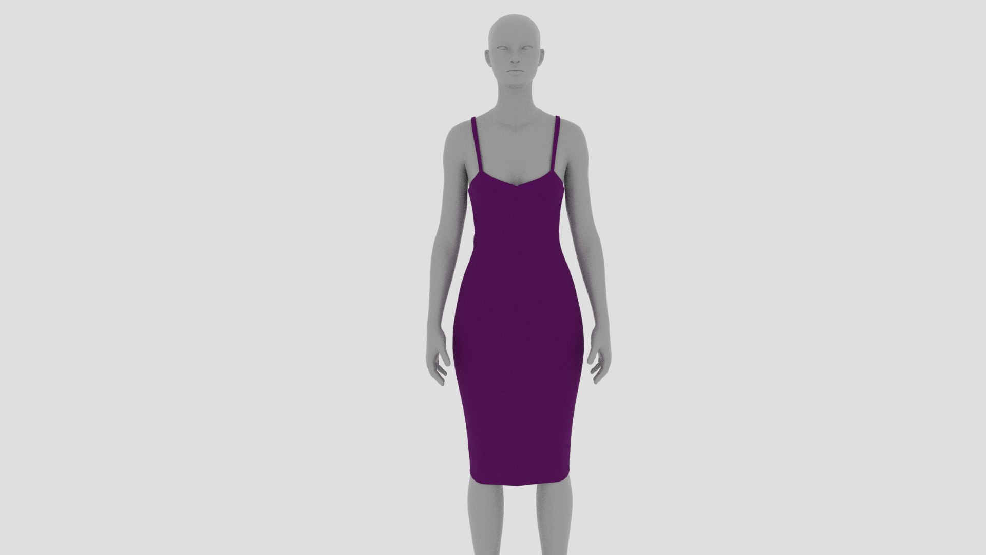 Womens Dress - Female Outfit Clothes Model - TurboSquid 2008011