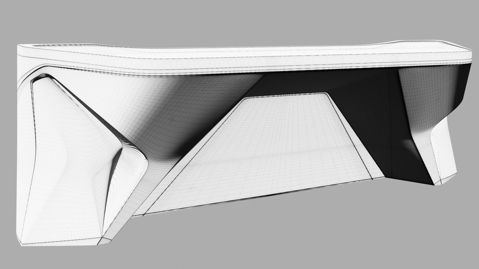 3D Model FUTURISTIC TABLE - TurboSquid 1981501