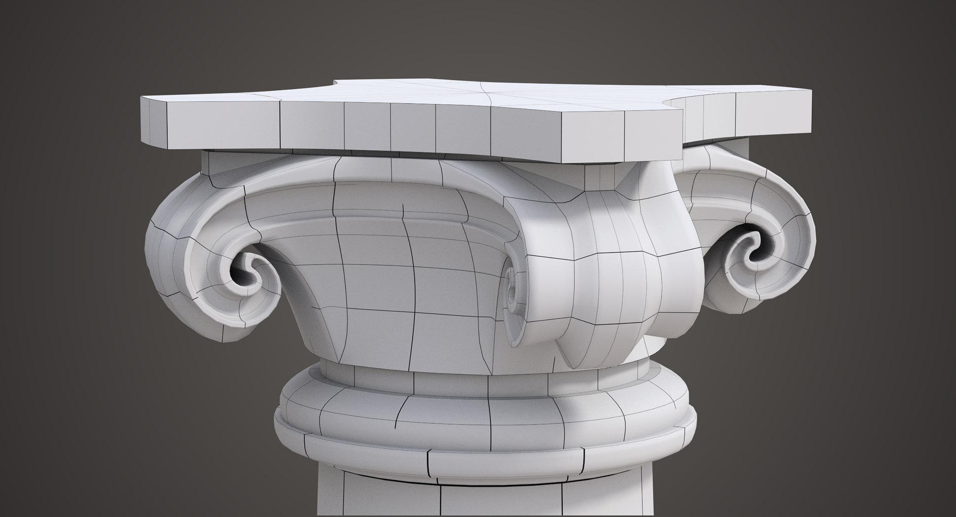 Antique Column Obj Free