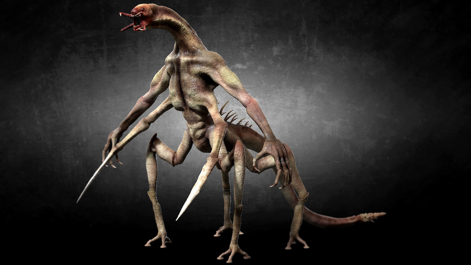 Spider Alien Monster Model - TurboSquid 2097290