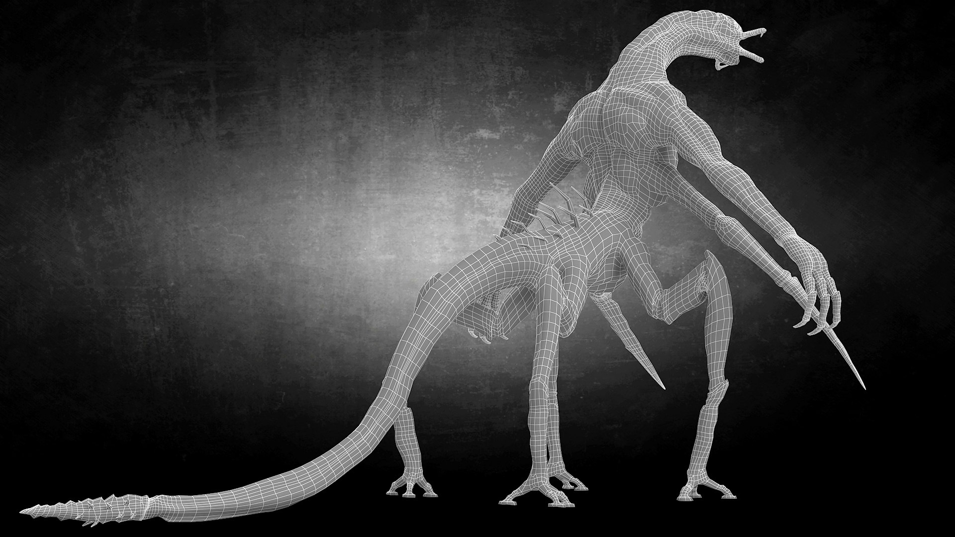 Spider Alien Monster Model - TurboSquid 2097290