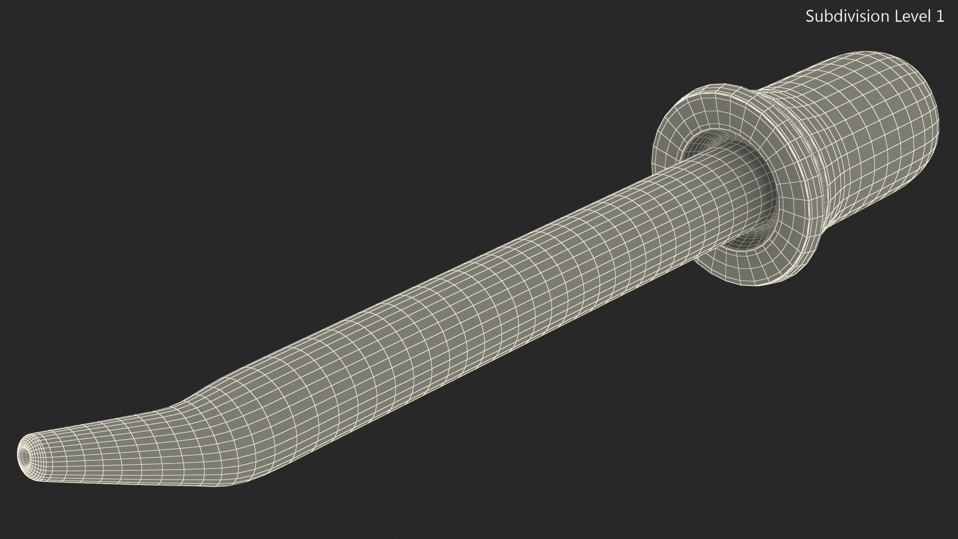 3D Bend Tip Calibrated Medicine Dropper 1ml model - TurboSquid 1804867