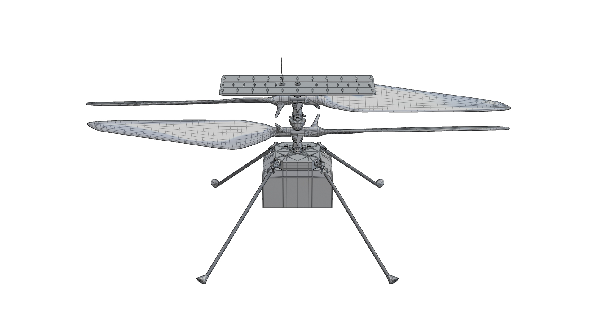 3D Ingenuity Helicopter Model - TurboSquid 2066859