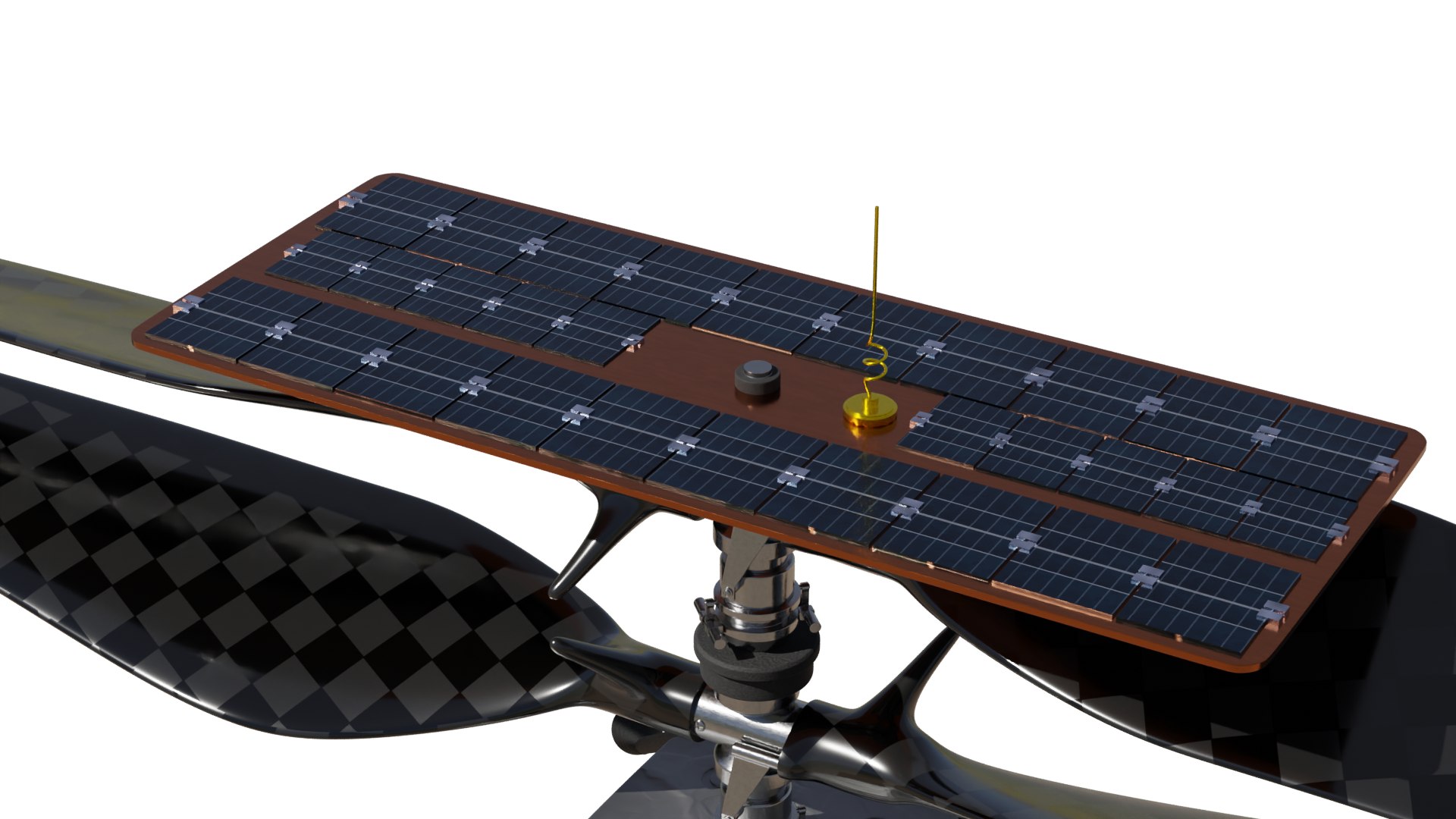 3D Ingenuity Helicopter Model - TurboSquid 2066859