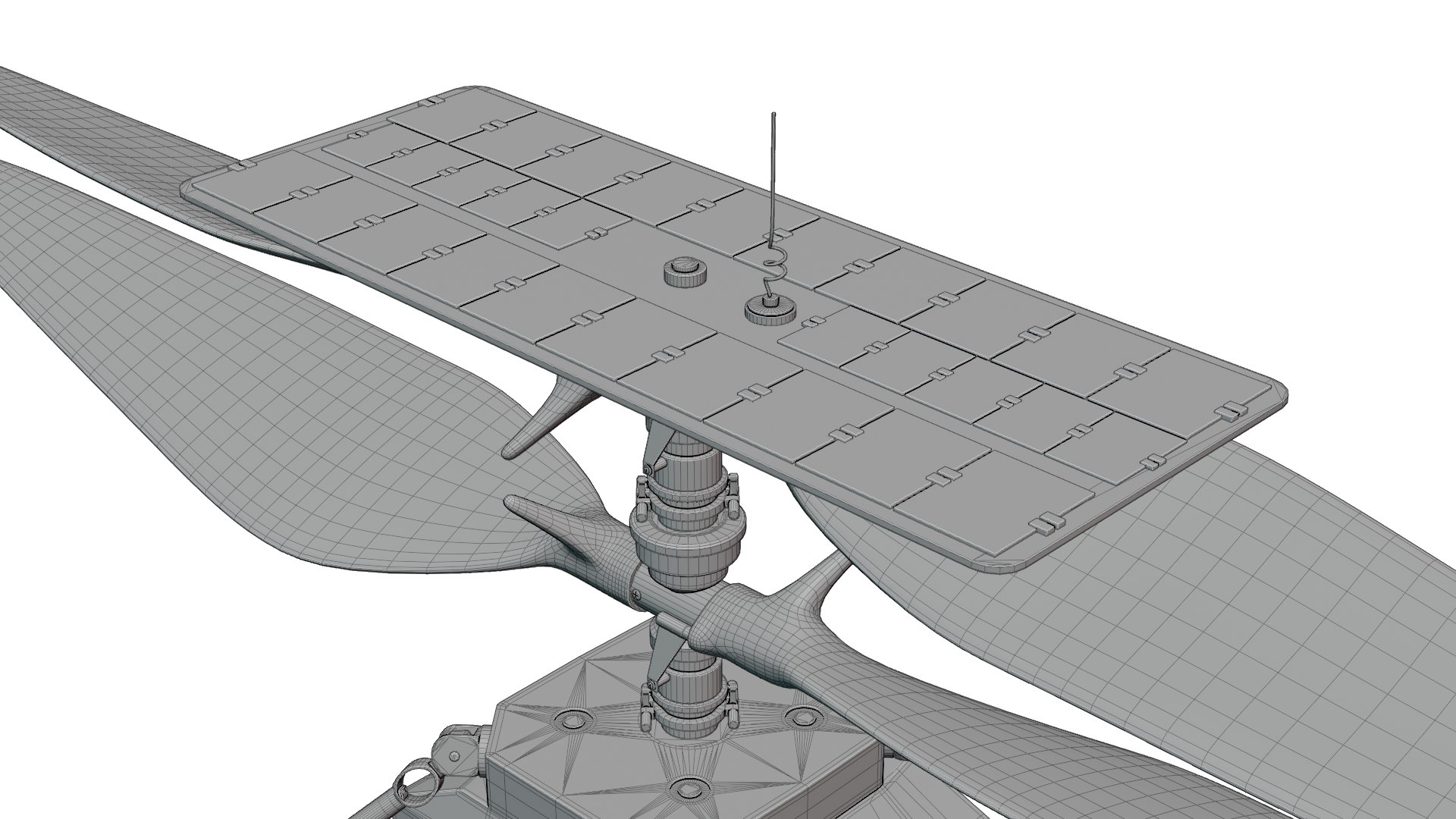 3D Ingenuity Helicopter Model - TurboSquid 2066859