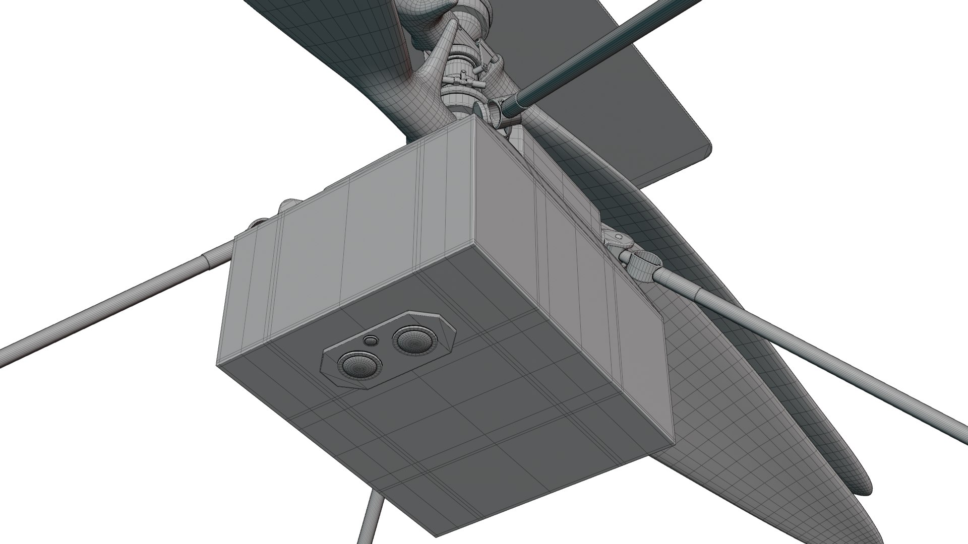 3D Ingenuity Helicopter Model - TurboSquid 2066859