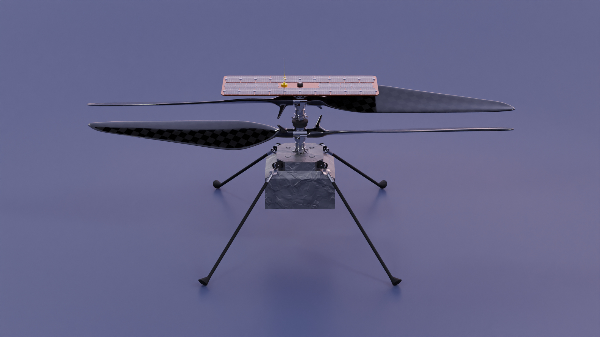 3D Ingenuity Helicopter Model - TurboSquid 2066859