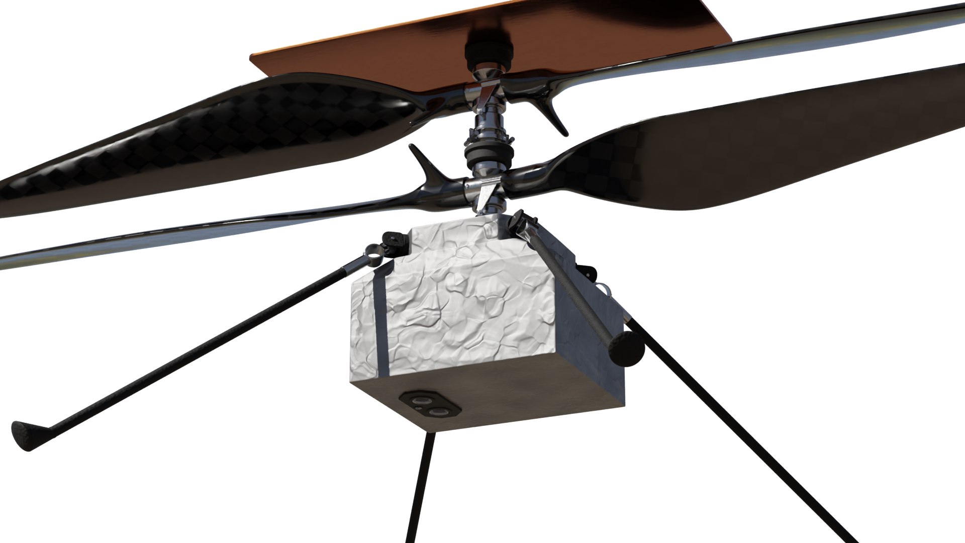 3D Ingenuity Helicopter Model - TurboSquid 2066859