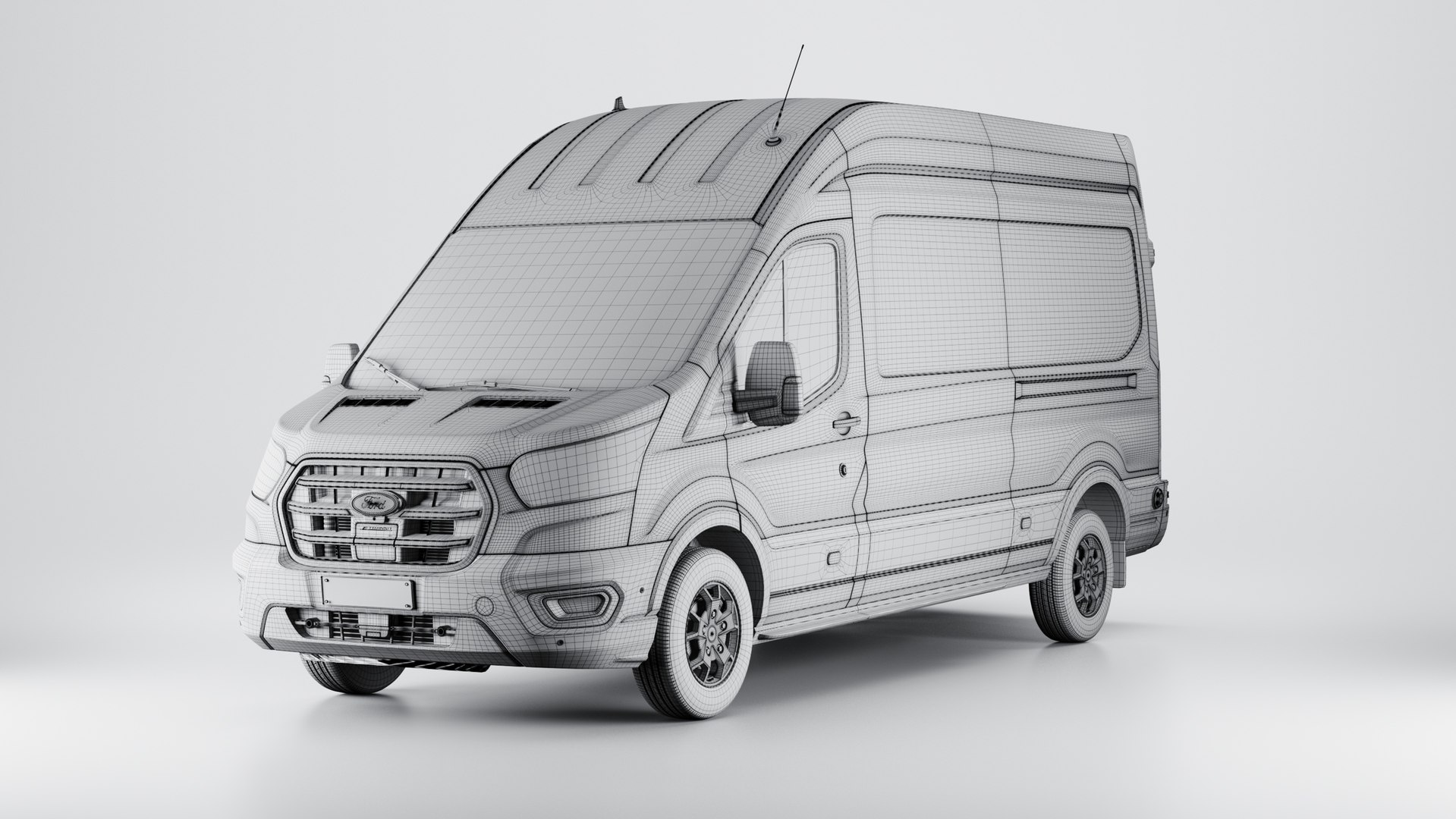 3D Ford Transit FBX model - TurboSquid 1833057