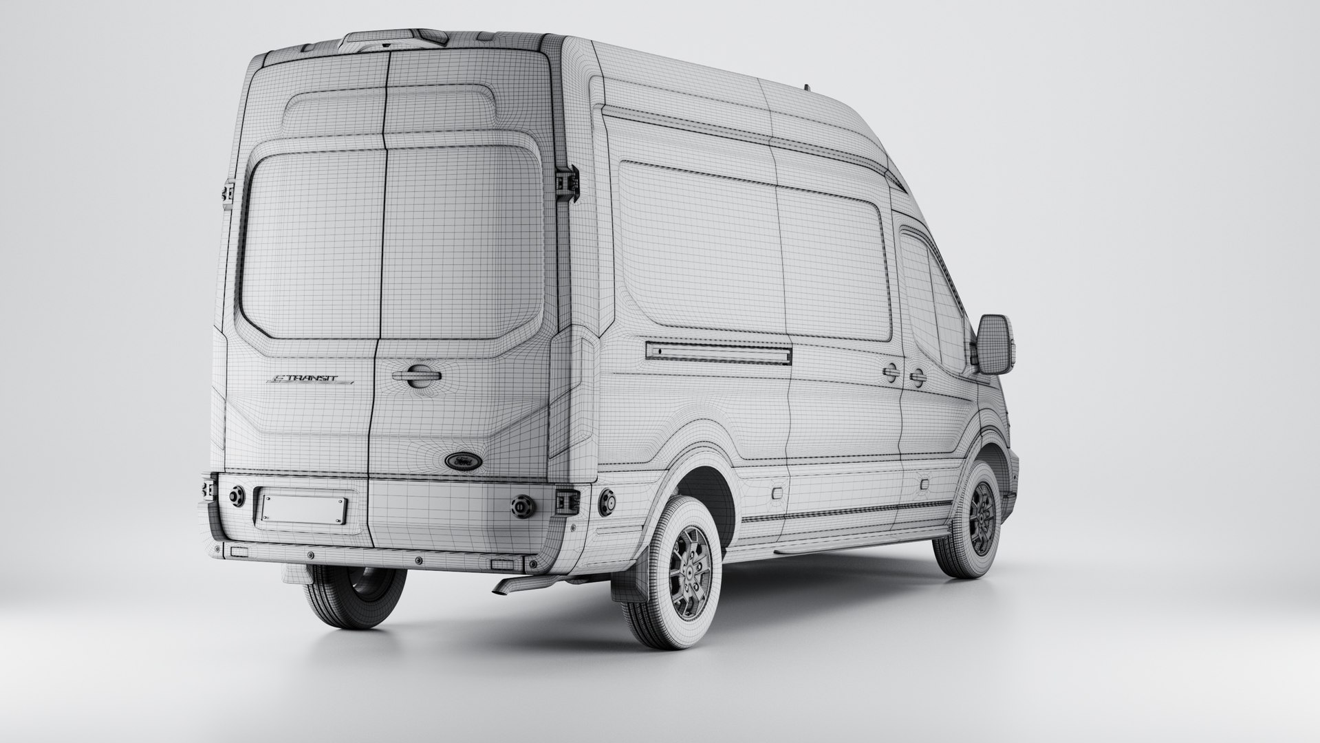 3D Ford Transit FBX model - TurboSquid 1833057