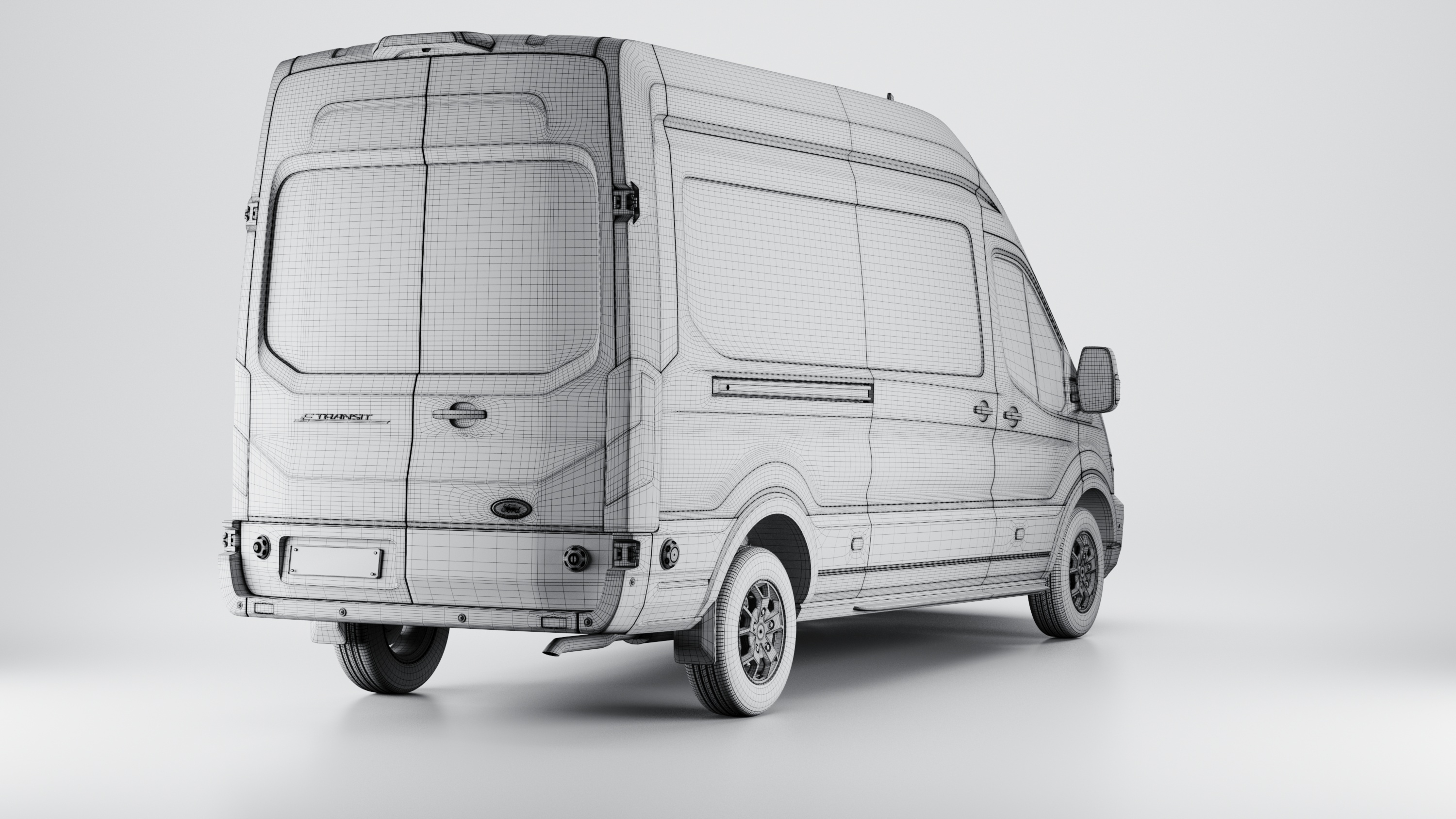 3D Ford Transit FBX model - TurboSquid 1833057